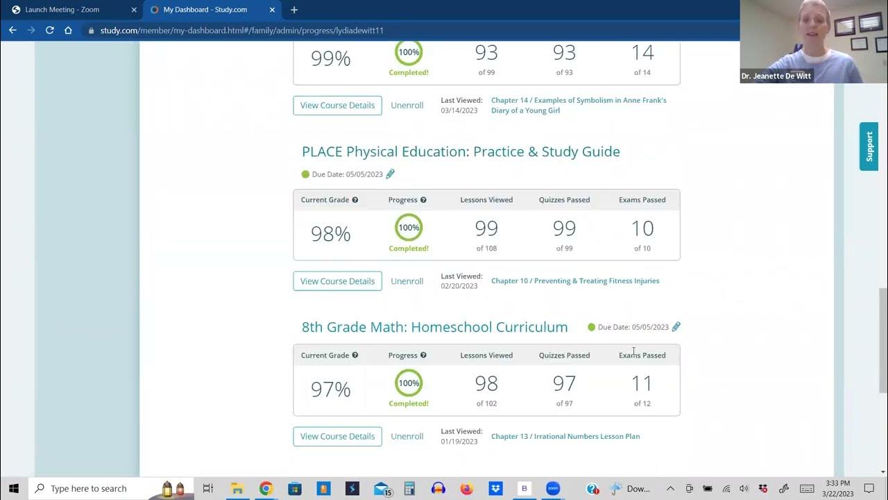 Study.com Review - What It Looks Like When A Course Is Completed - YouTube