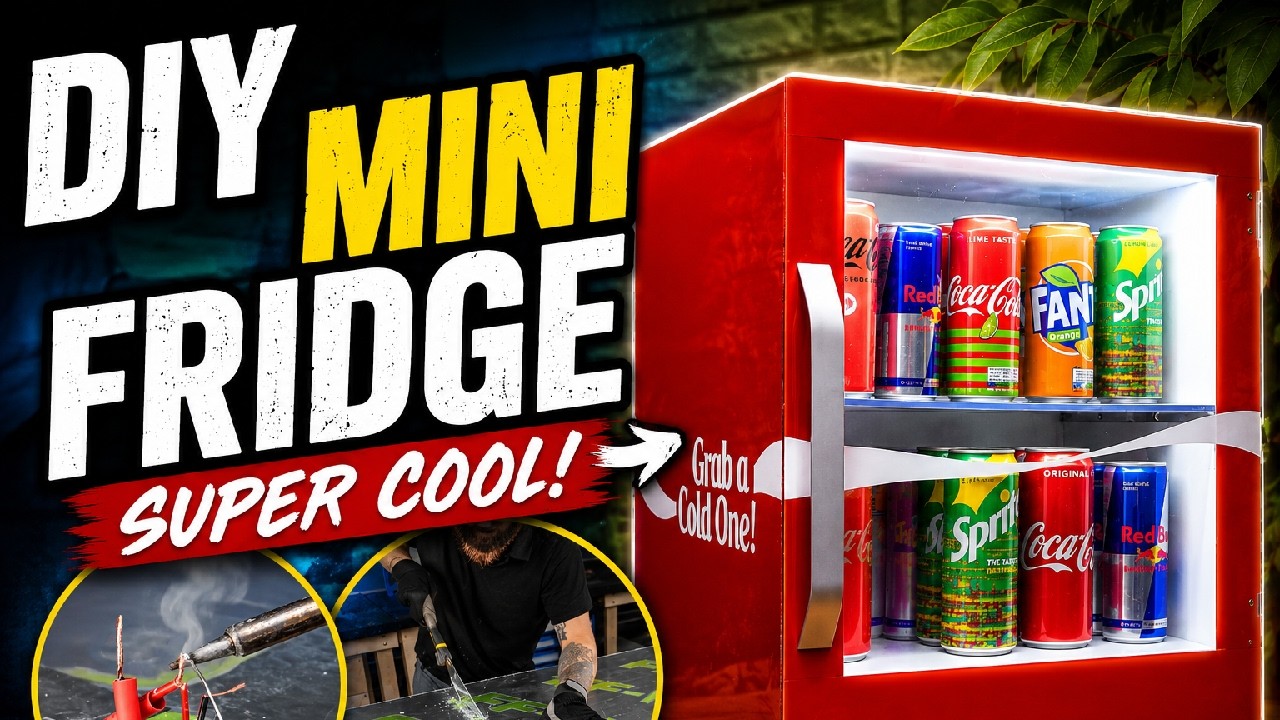 I Made a Working Mini Fridge From Scratch - YouTube