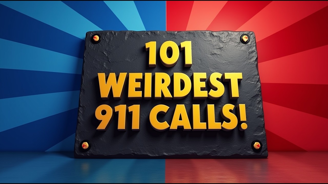 101 Most RIDICULOUS 911 Calls That Will Make You Laugh - YouTube