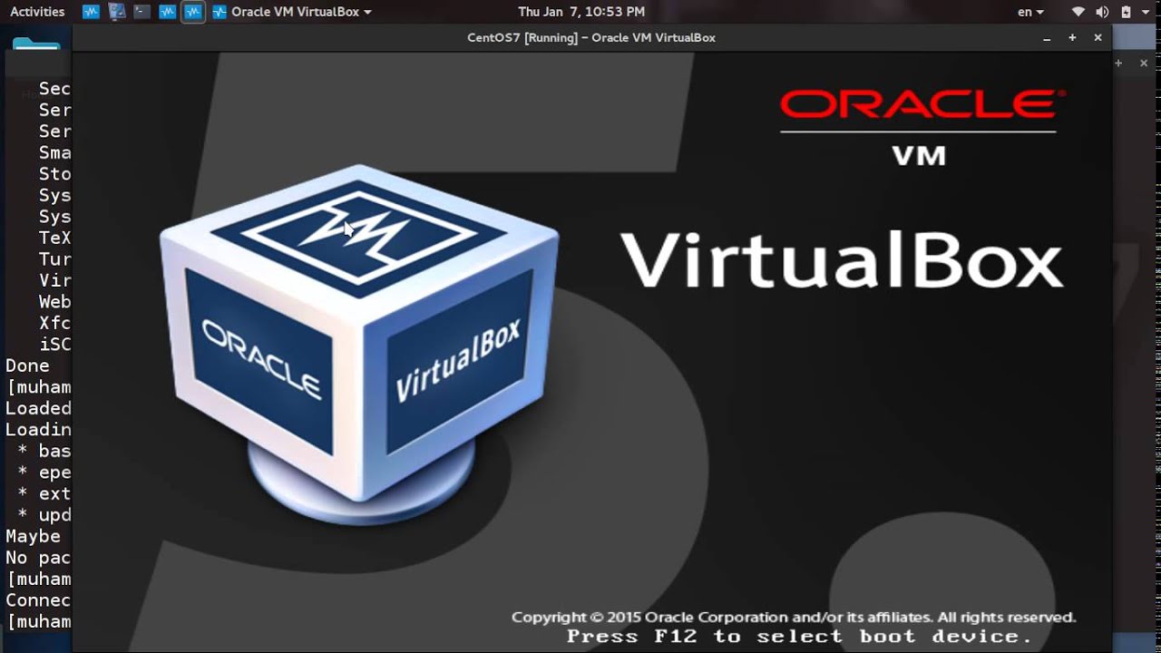 64 CentOS 7 GUI Gnome - YouTube