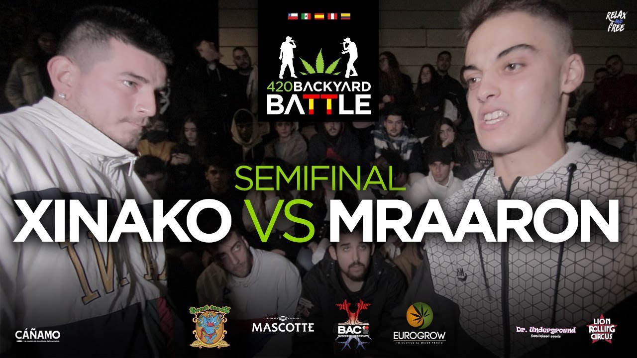 XINAKO vs MRAARON. SEMIFINAL Barcelona. 420 Backyard Battle 2019-20 ...
