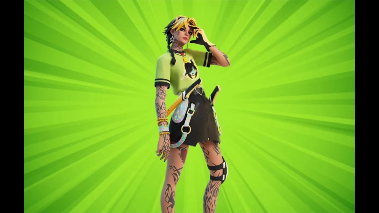 Fortnite Sunlit Selene skin gameplay (chapter 4 season 1) - YouTube