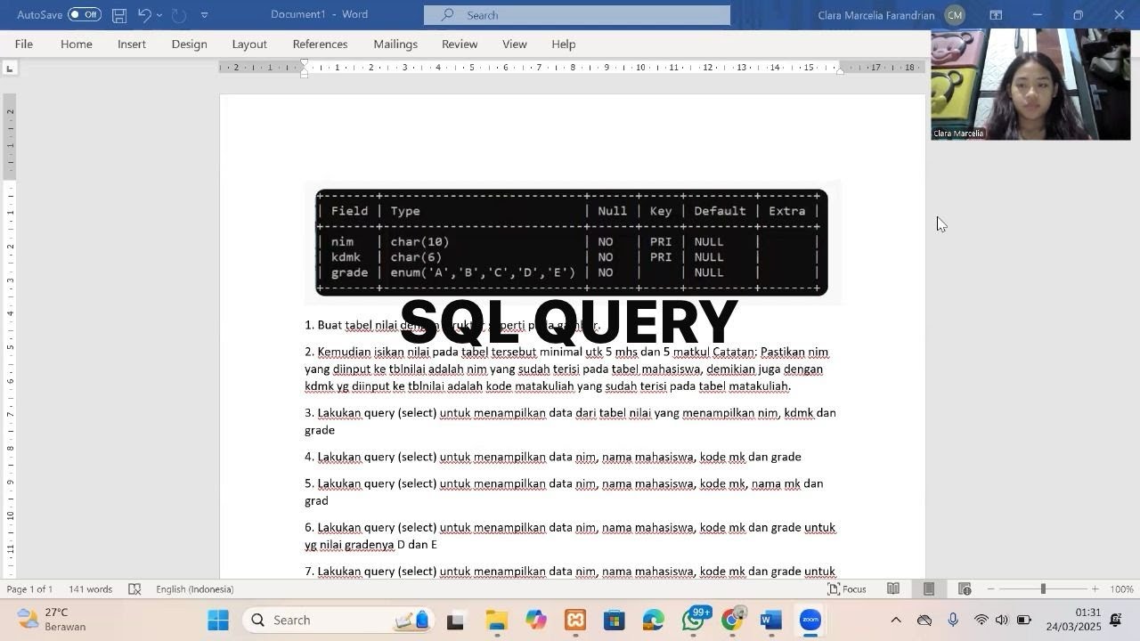 Sistem Basis Data - SQL Query - YouTube