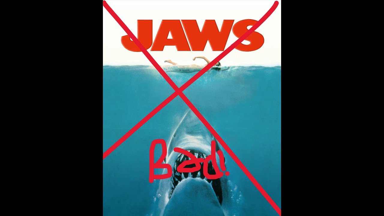 why jaws is a bad movie - YouTube