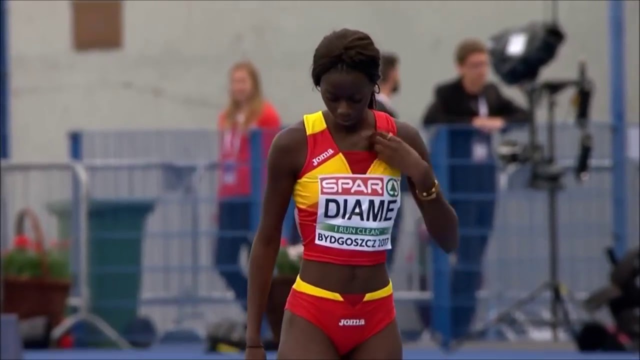 Fatima Diame triple jump 2017 - YouTube