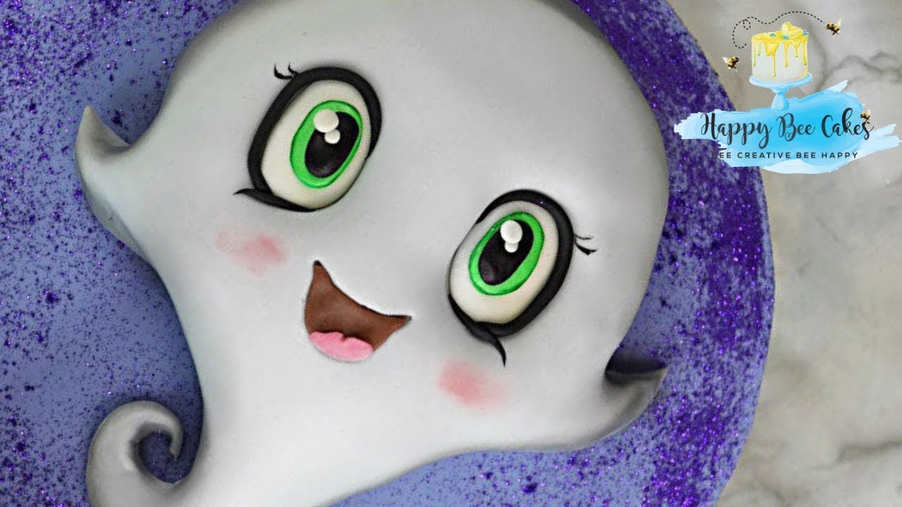 Cute ghost cake I made for my kids! – pics for the day