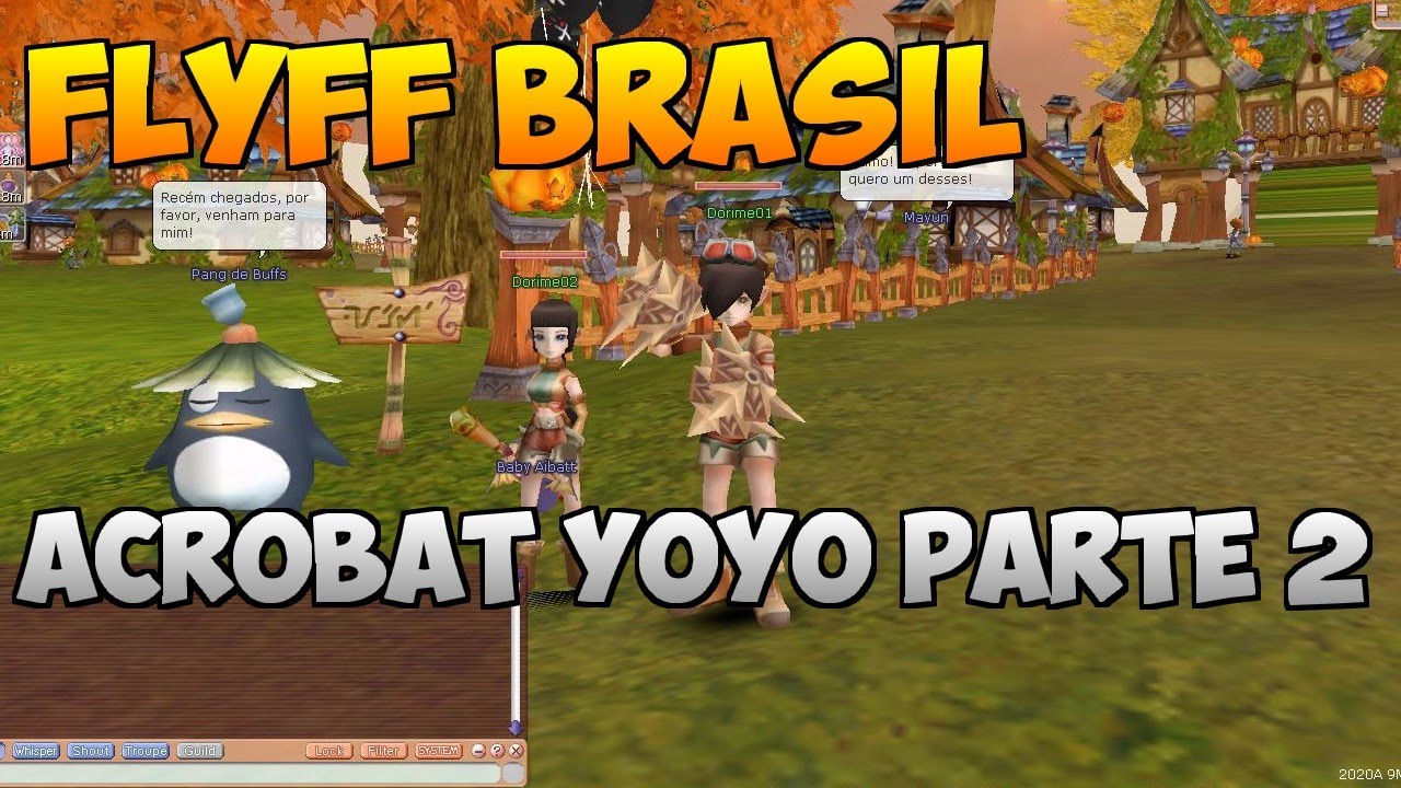 FLYFF BRASIL: UPANDO ACROBAT YOYO 20 - 27 - YouTube