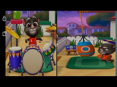 talking tom cat drummer and boxing🥊🥊🥊#talkingtom #viralvideo #boxing ...