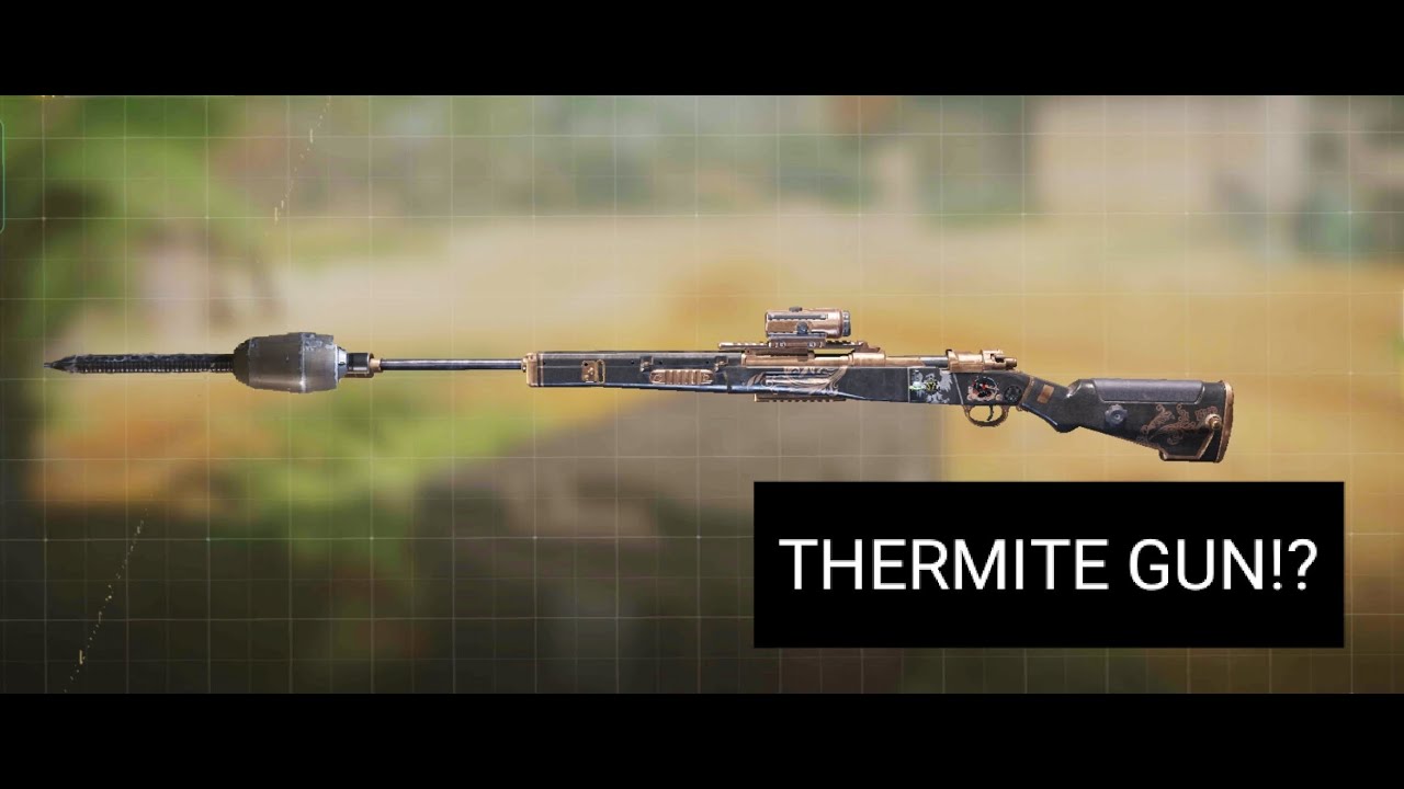 CODM - Thermite but it's on a gun!! - YouTube