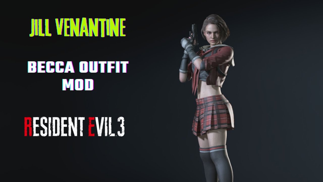 Resident Evil 3 Mods | Becca Outfit Mod | RE3 Remake Mods | Mods - YouTube