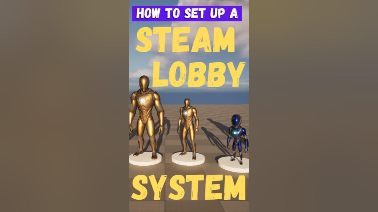 Steam Multiplayer Lobby System with character select in Unreal Engine 5?! - YouTube