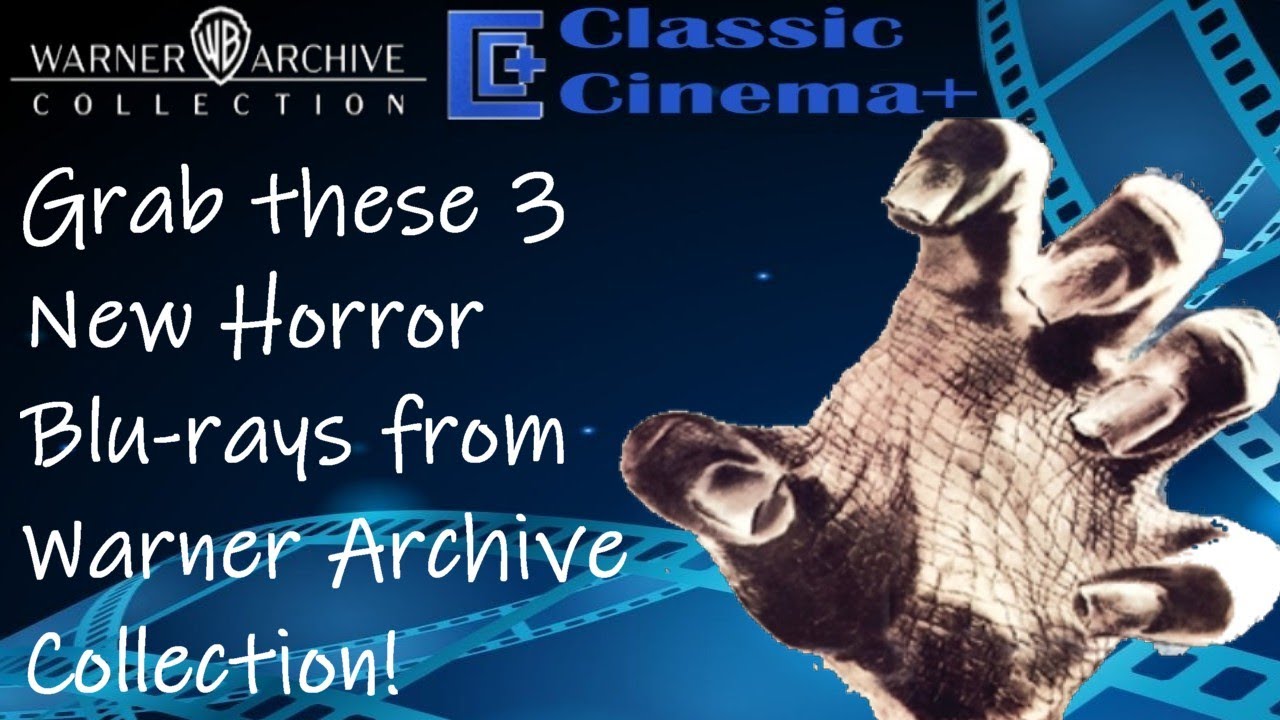 3 Warner Archive Horror Blu-rays - YouTube