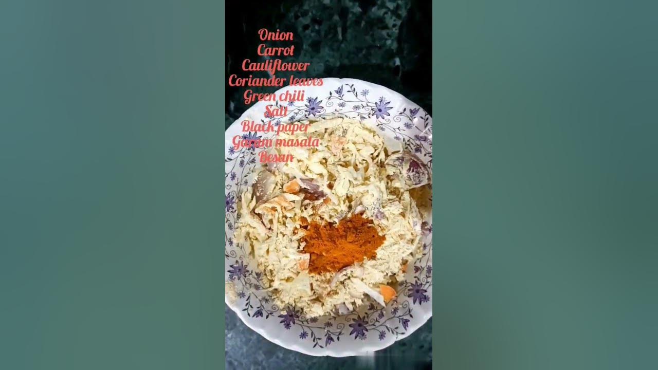 Ramzaan Special Mix Vej Pakodi Youtube