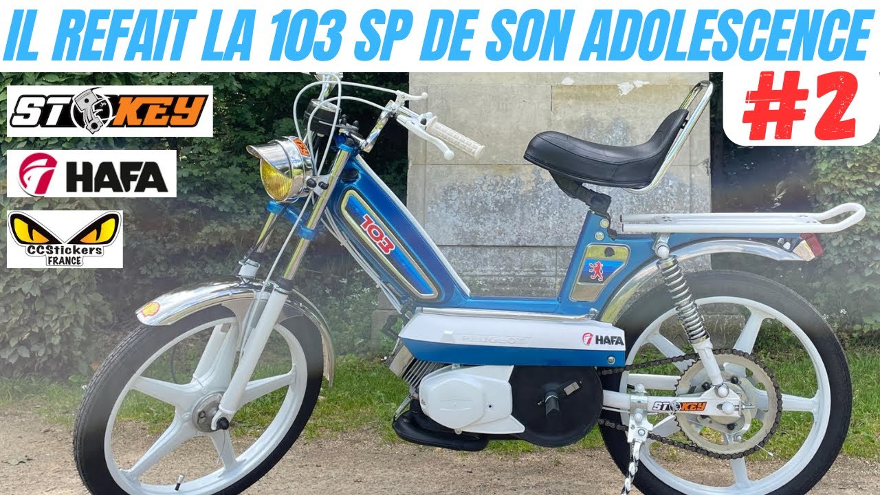Il refait la Peugeot 103 SP de son adolescence et nous explique tout ...