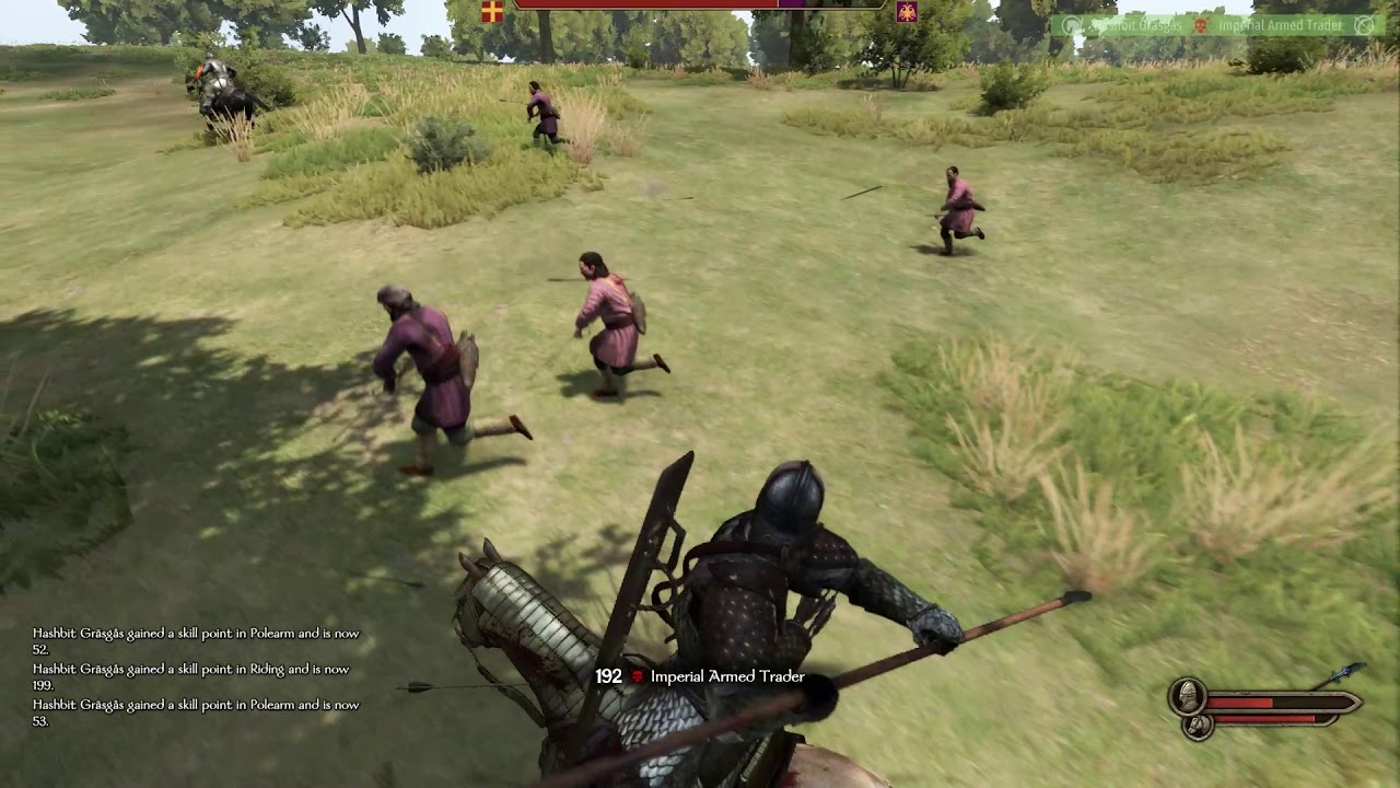 Mount and Blade II Bannerlord Polearm 2 - YouTube