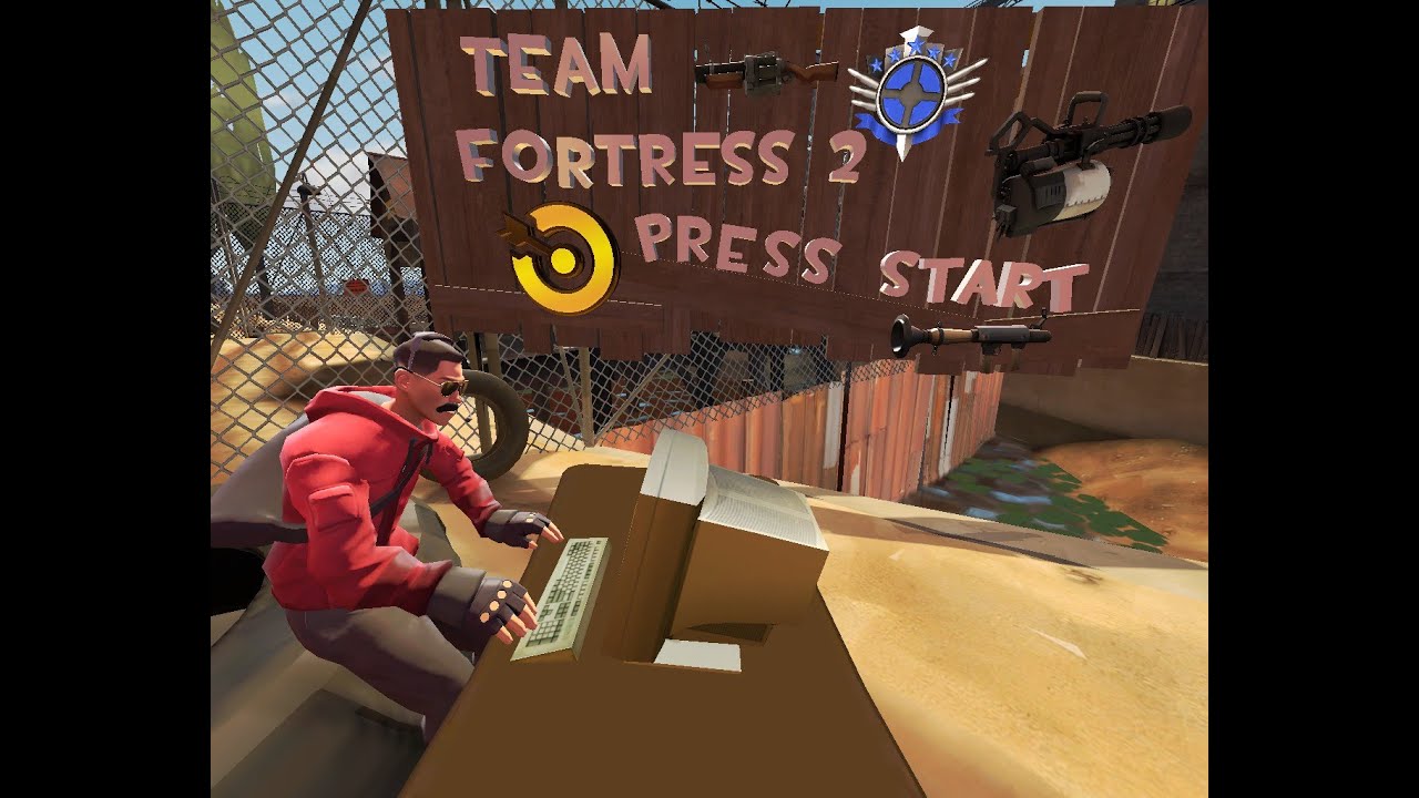 TF2 3D Main menu concept (GMOD) - YouTube