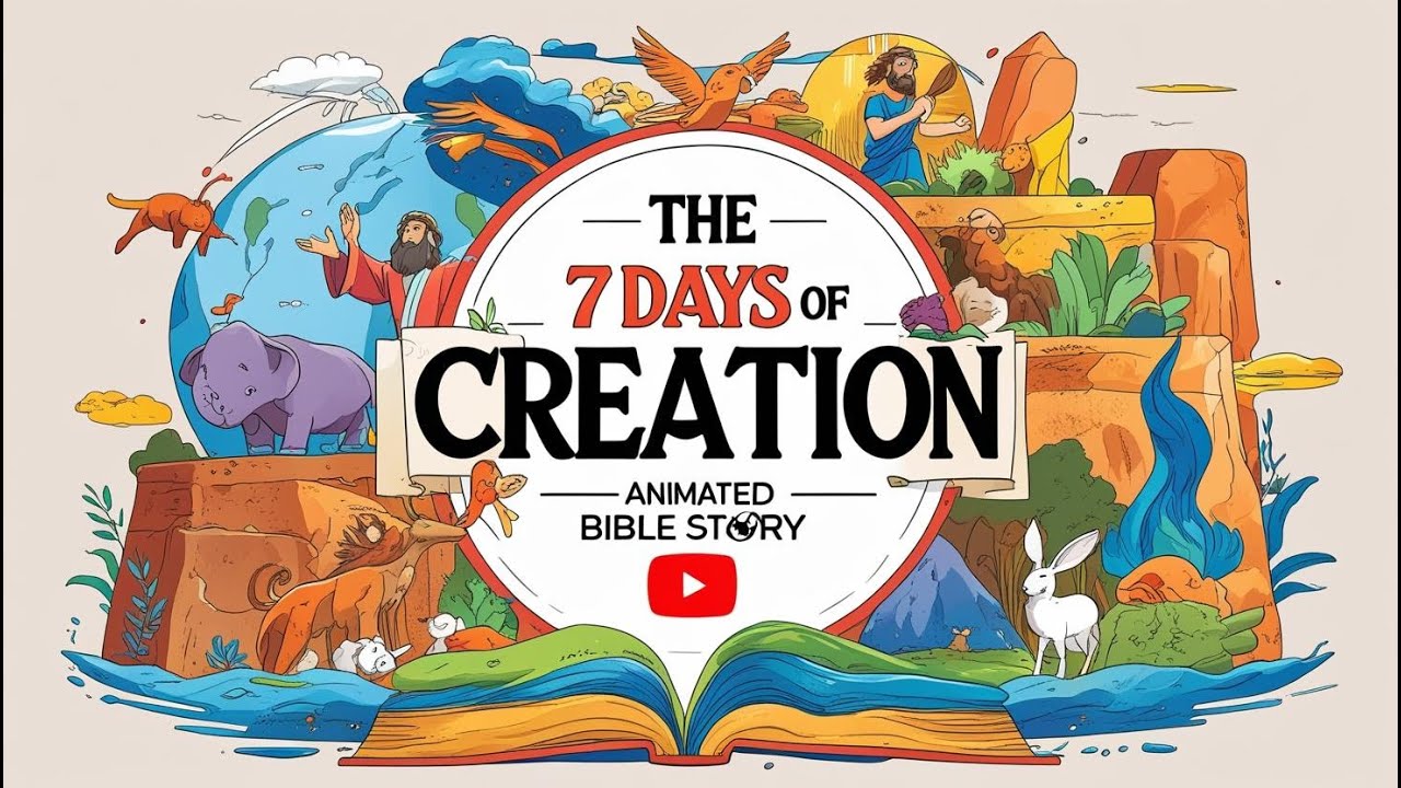 invideo ai 1080 Genesis Creation Story Animated 2025 06 28 - YouTube