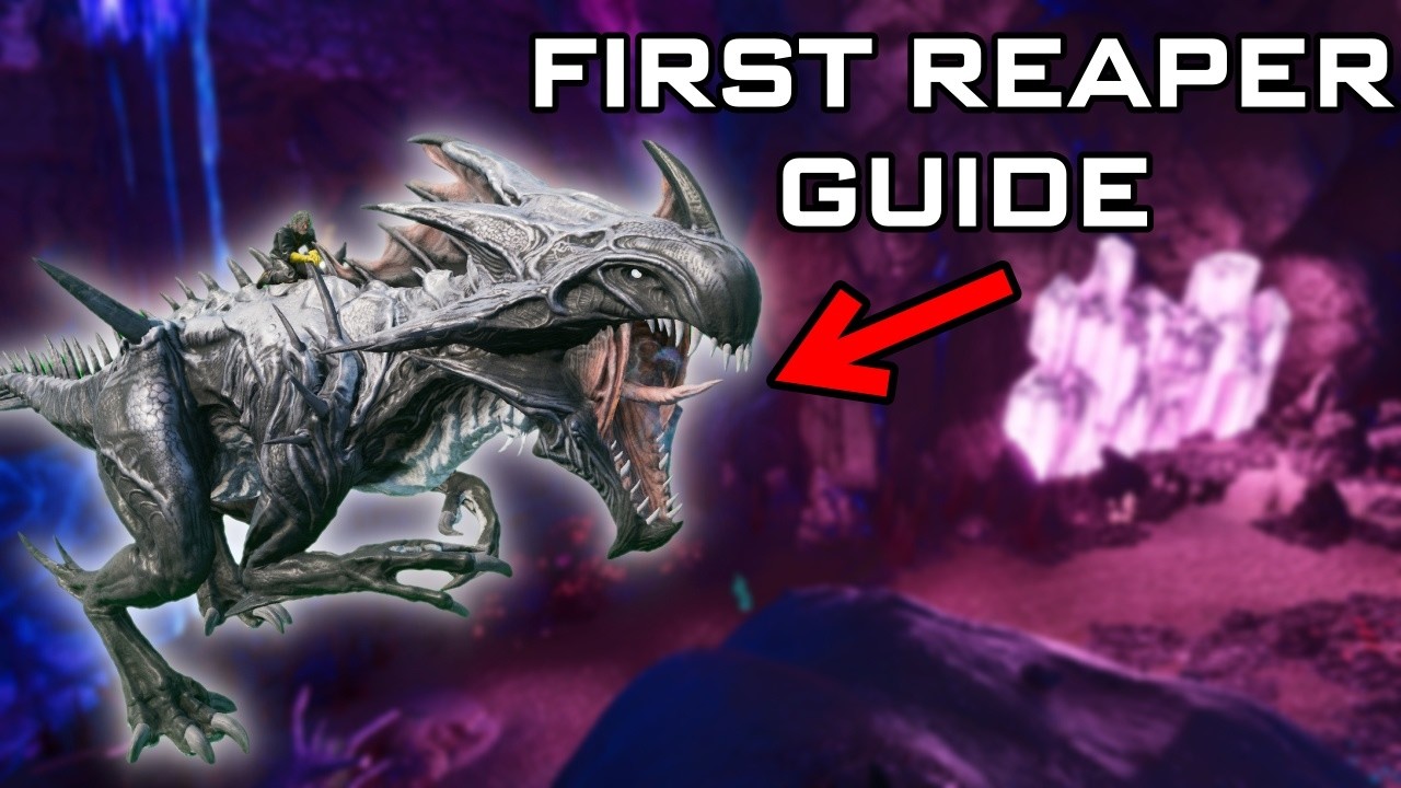 How to Trap, Tame, and Raise Your First Reaper! | ARK: Survival ...