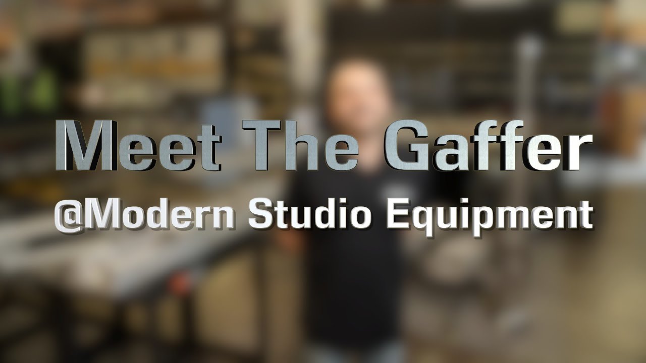 Meet The Gaffer #171: @Modern Studio Equipment - YouTube