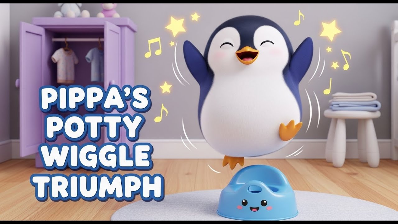 Pippa the Penguin's Potty Wiggle! 🐧 | The Ultimate Potty Training Song ...