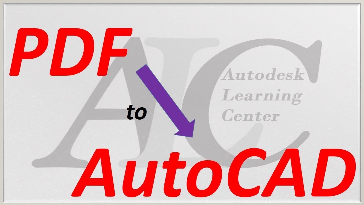 PDF To AutoCAD PDF TO DWG YouTube pdf-to-autocad-pdf-to-dwg-youtube