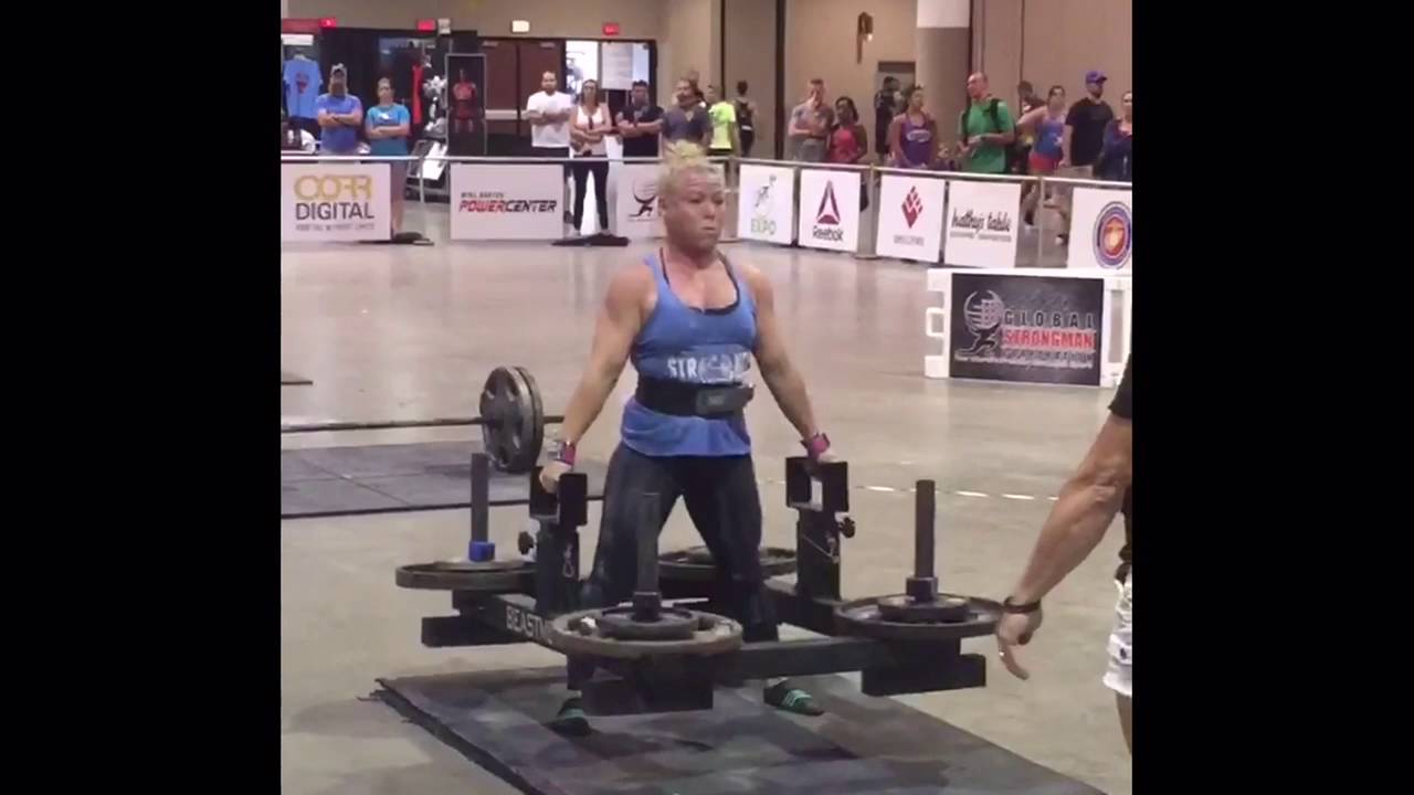 Plat Plus/ Strongest Woman in the World- Pro Strongwoman Rachel Pyron ...