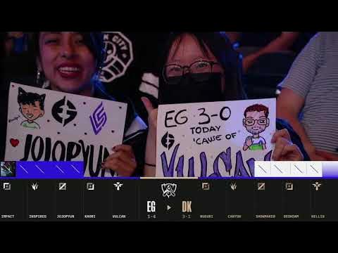 EG vs DK pick/ban phase｜英雄聯盟 2022 世界大賽小組賽 Day 6｜WORLDS 2022 GROUP STAGE DAY 6 - YouTube
