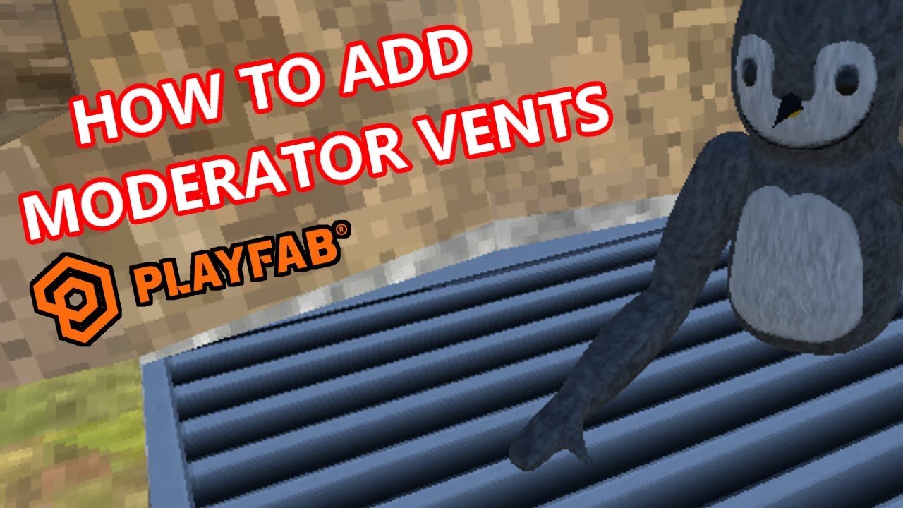 How to add Moderator Vents to your gorilla tag fangame (2026!) - YouTube