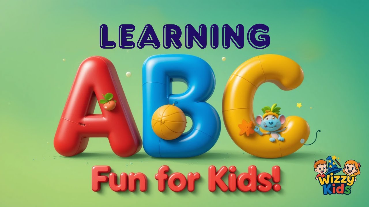 ABC Learning for Kids | A to Z Alphabet with Fun Voice | flashcards ...