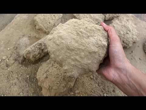 ASMR | New | Gritty Mud Dry Crumbling on Floor 🫀