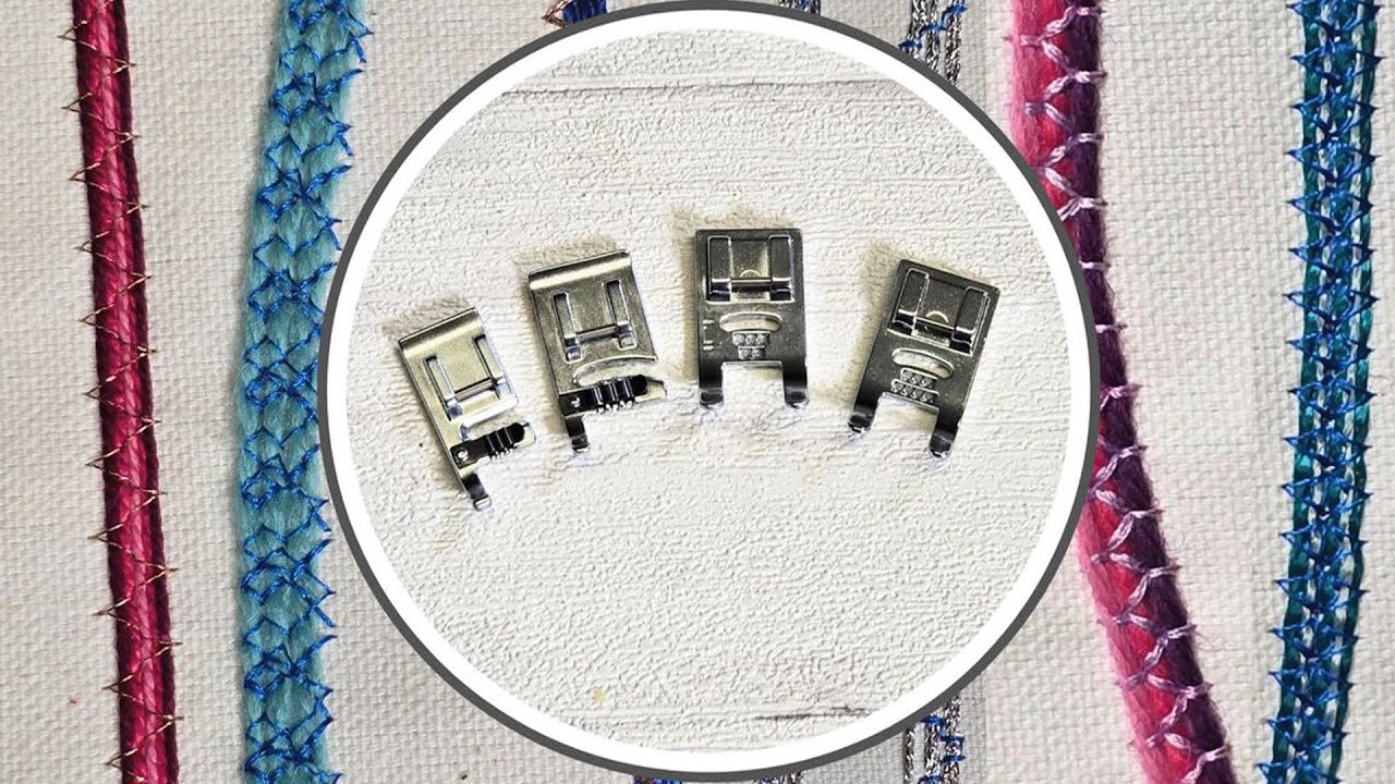 Brother Blog – How to use Brother cording feet - YouTube