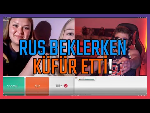 OMEGLE KOMİK VİDEOLAR BÖLÜM 6 (RUS BEKLERKEN KÜFÜR ETTİ!) #omegle