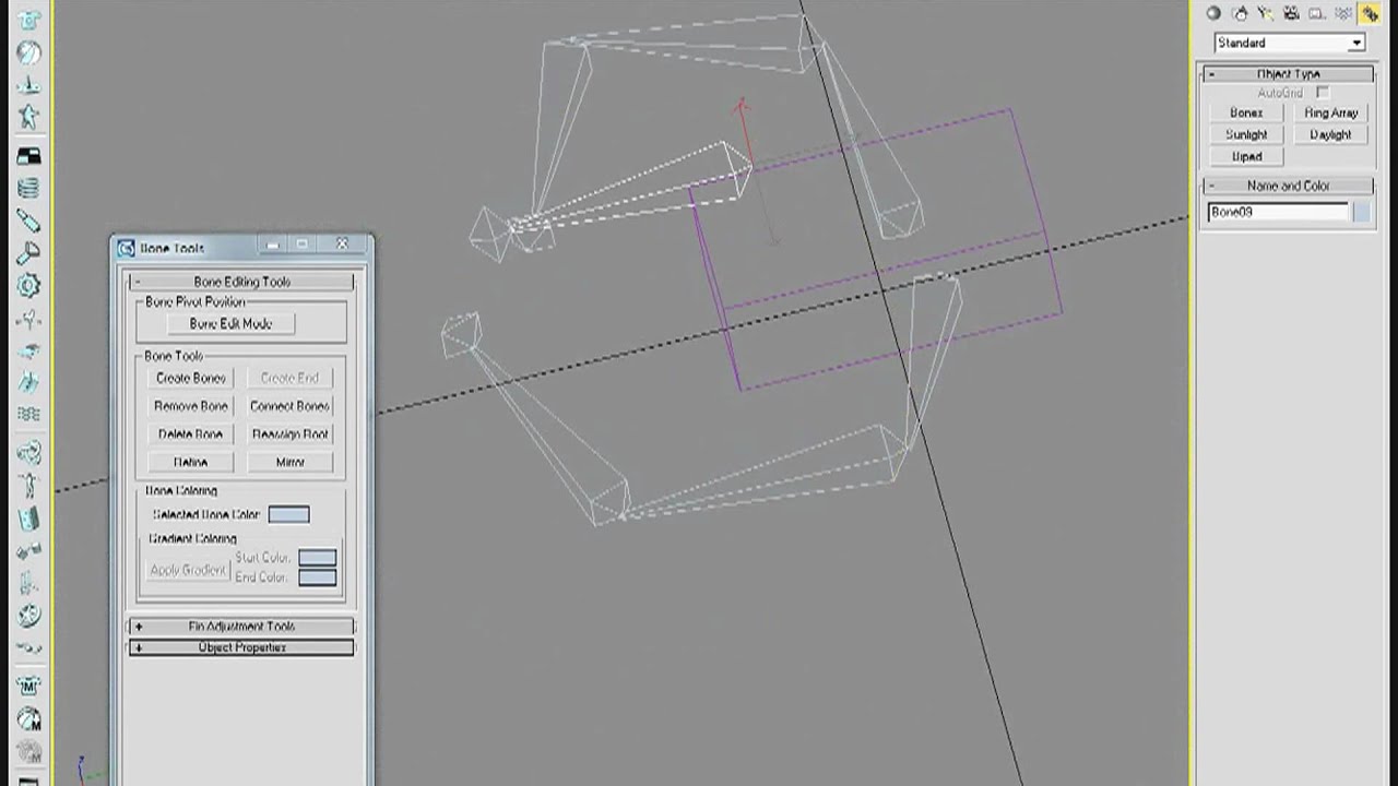[How to]3DS MAX 7 Bones! - YouTube