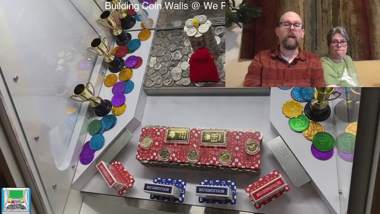 Building a Coin Tower And coin Wall for Thanksgiving Coin Pusher Game ...