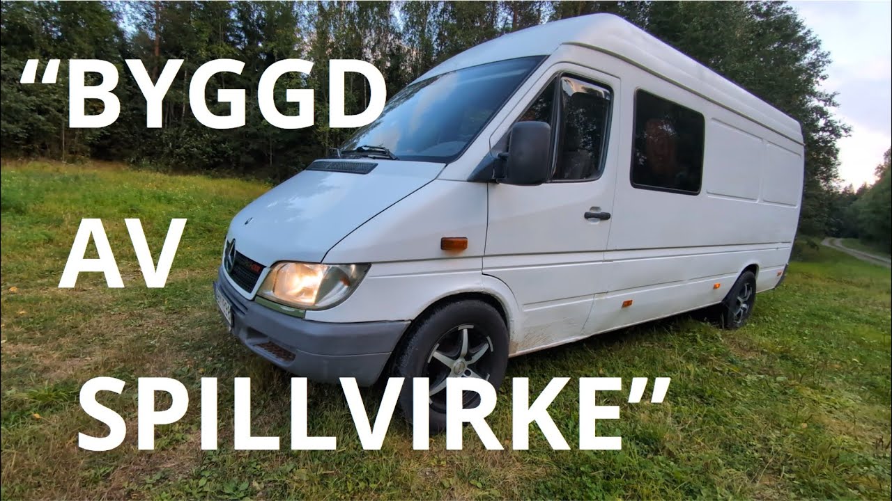 MAGNUS BYGGDE EN HUSBIL AV EN SLITEN MERCEDES-BUSS! - YouTube