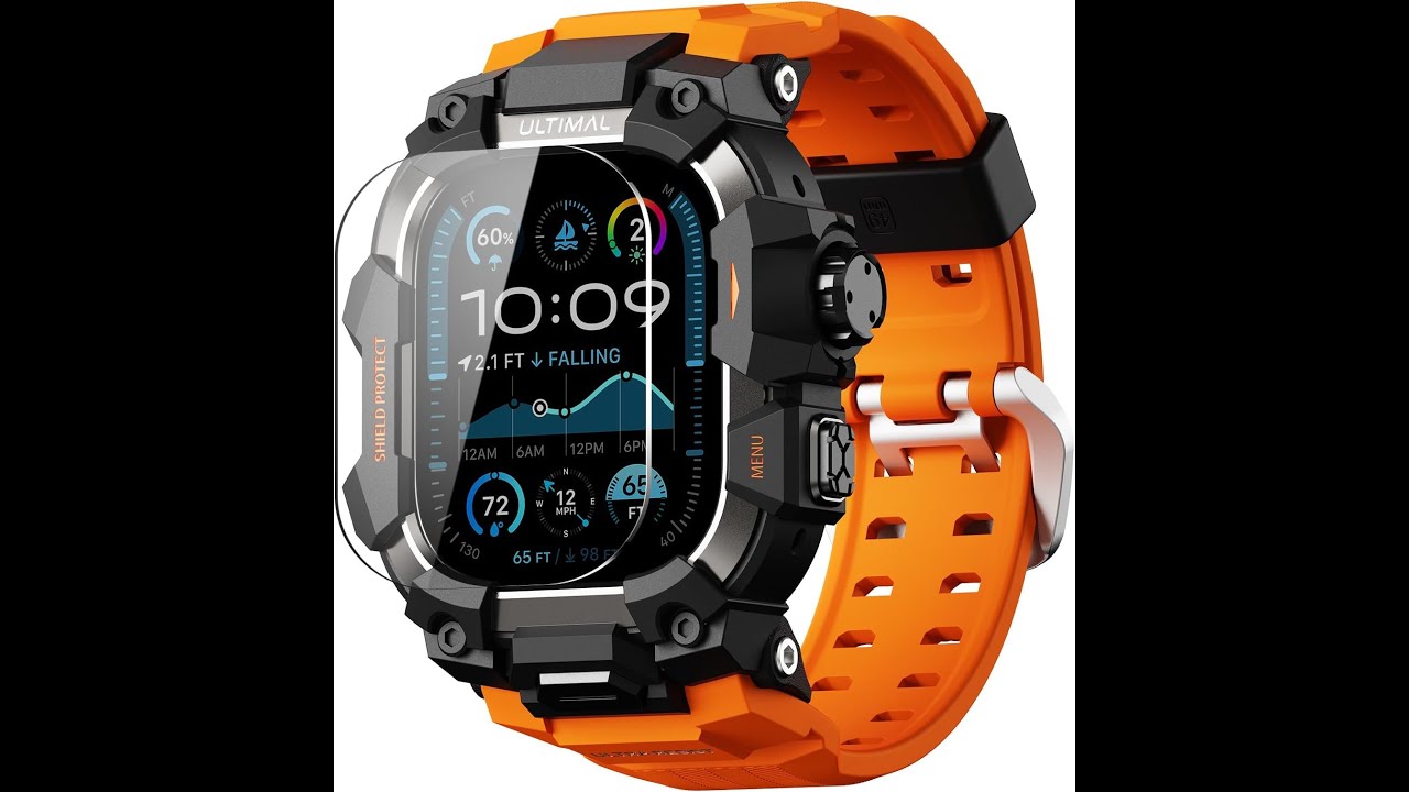 ULTIMAL Rugged Case with Band for Apple Watch Ultra/Ultra 2 - In-Depth ...