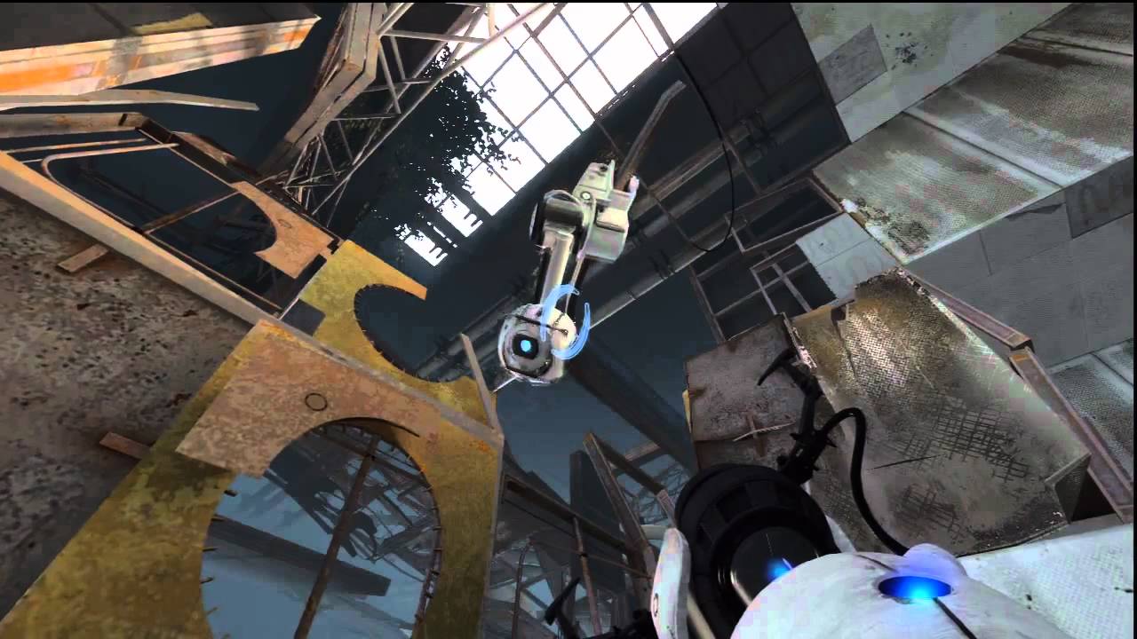 Lets Play Portal 2 Part 2 Glados Awakens! - YouTube