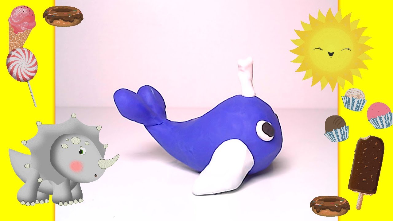 How to make easy plasticine figures step by step. Plasticine video ...