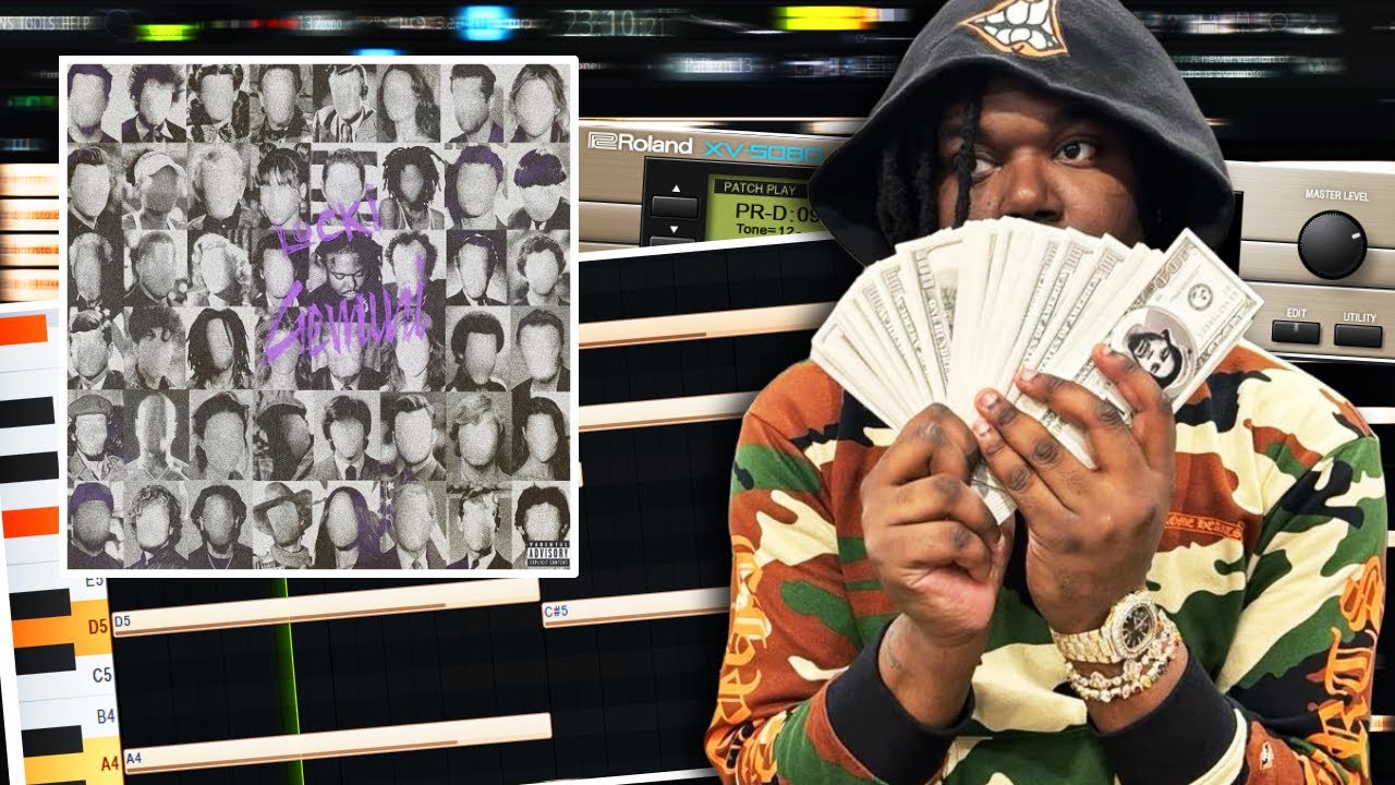 How To Make SAMPLED Beats For LUCKI | FL STUDIO TUTORIAL - YouTube