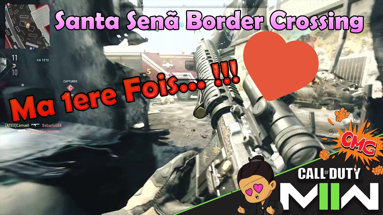 Gameplay MW2 sur Santa Senã Border Crossing 💕!! - YouTube
