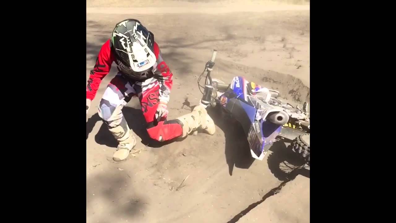 Yz250f - Motocross Ruts - Bush Riding - YouTube