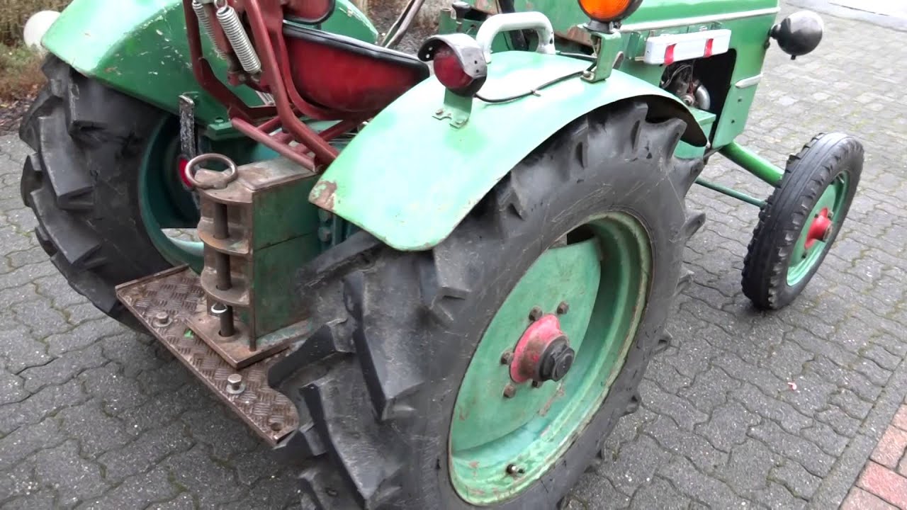 Meili C22 Traktor mit Ford-Benzinmotor, läuft sehr gut u. hat einen ...