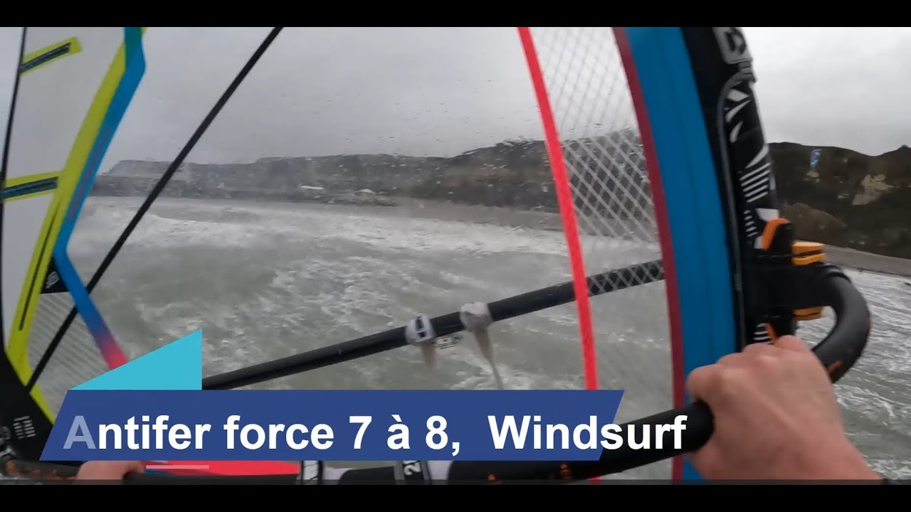Antifer windsurf 10 dec 2023 - YouTube