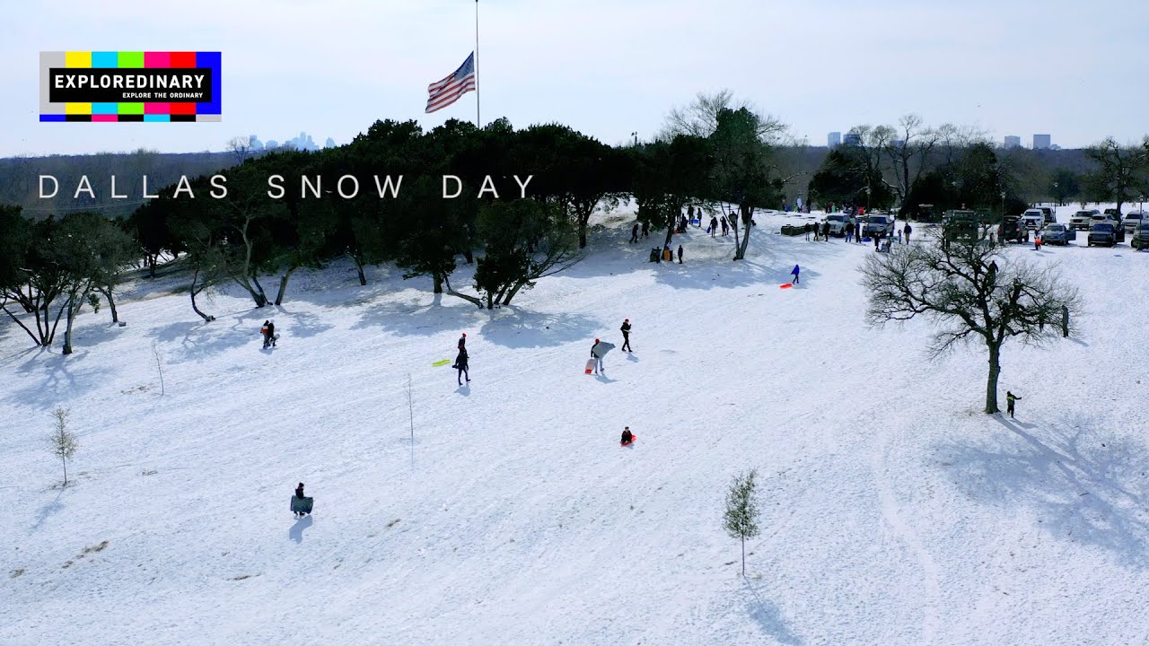 Dallas Snow Day - YouTube