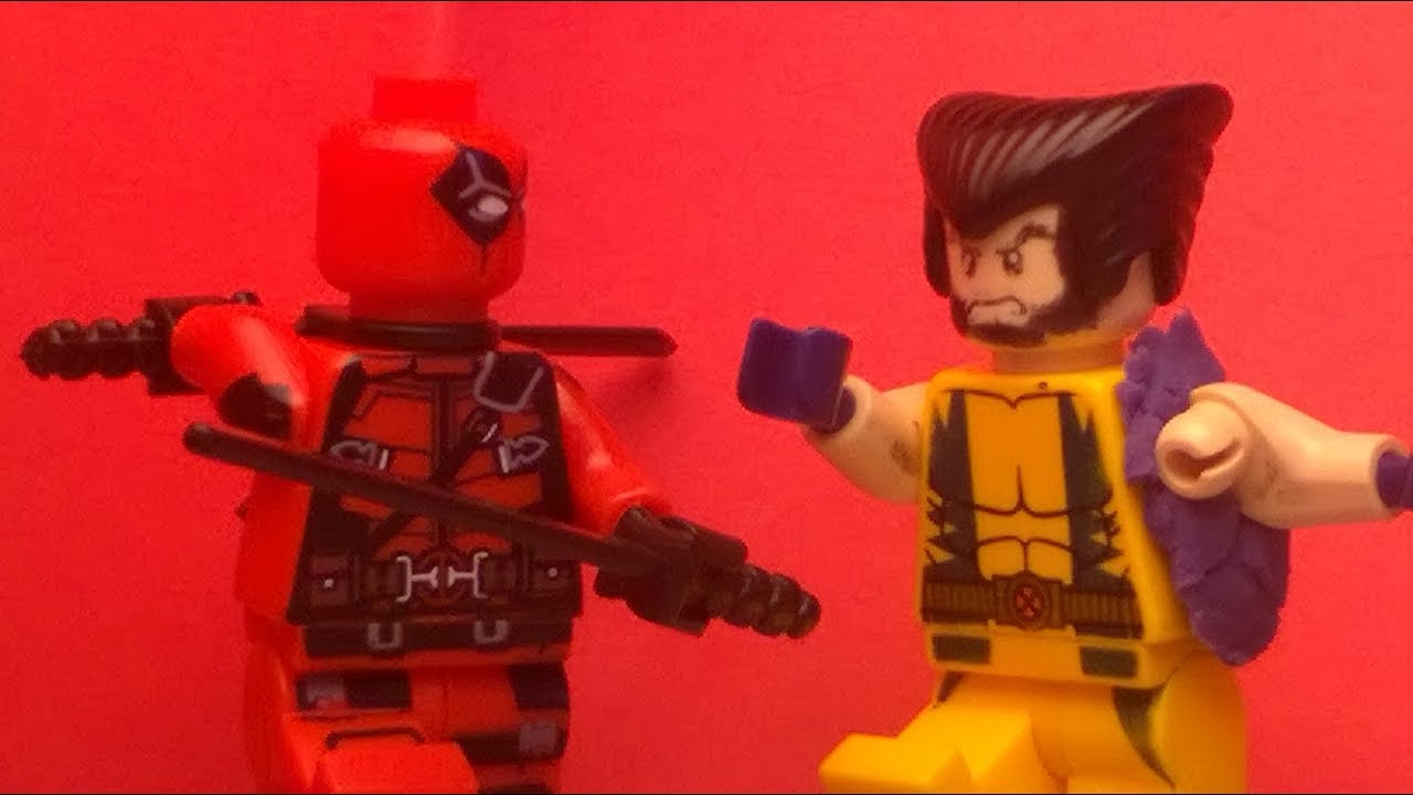 Lego Deadpool vs Wolverine - YouTube