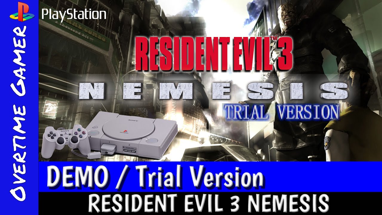 Resident Evil 3 Nemesis Trial Version - YouTube
