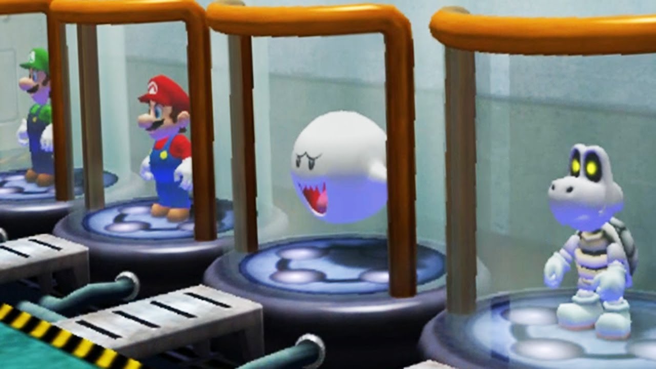 Mario Party 8 - Minigame - Dry Bones vs Boo vs Mario vs Luigi (Master ...