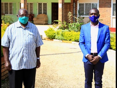Bishop John Baptist Kaggwa hosts Kampala Lord Mayor candidate, Innocent ...