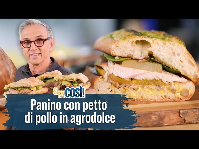 Panino Di Pollo Alla Griglia Sano