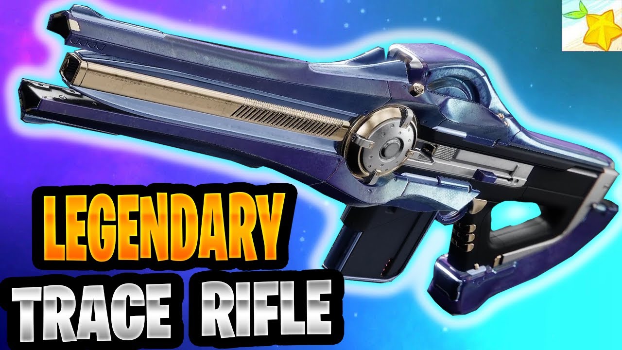 THE FIRST LEGENDARY TRACE RIFLE IN DESTINY!! Retraced Path PvP & PvE ...